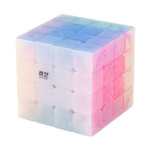 QiYi Jelly Cube 4x4 - Transparent and Frosted 4x4 Cube - Cuboss.com